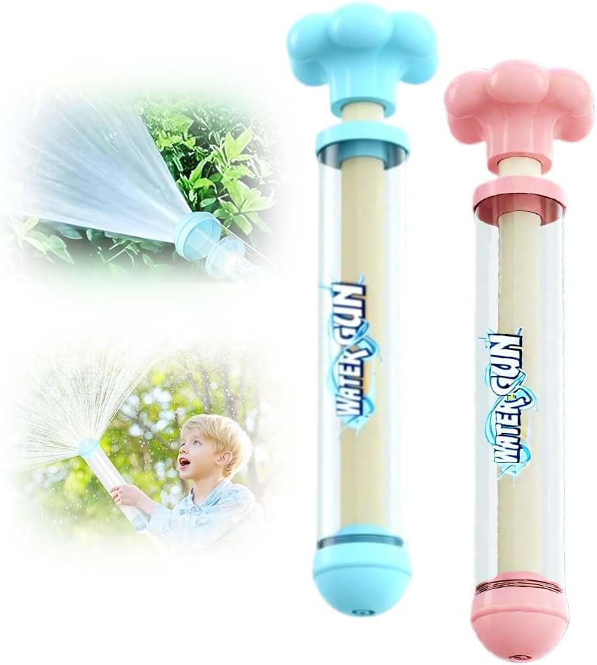 Firework Water Gun, 2025 New Pusher Type Fun Fireworks Water Jet Spray ...