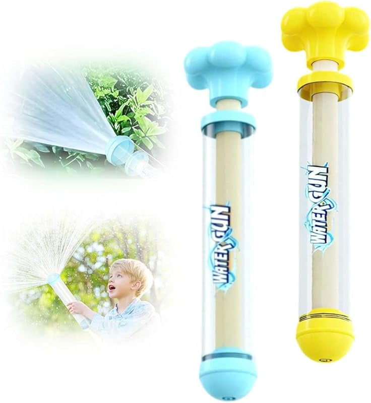 Firework Water Gun, 2025 New Pusher Type Fun Fireworks Water Jet Spray ...