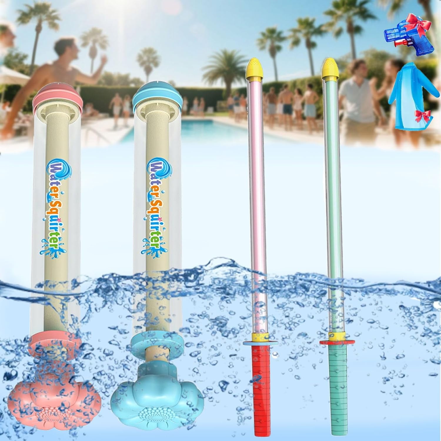 Firework Water Gun, Cithway Firework Water Spray Gun, High Pressure ...