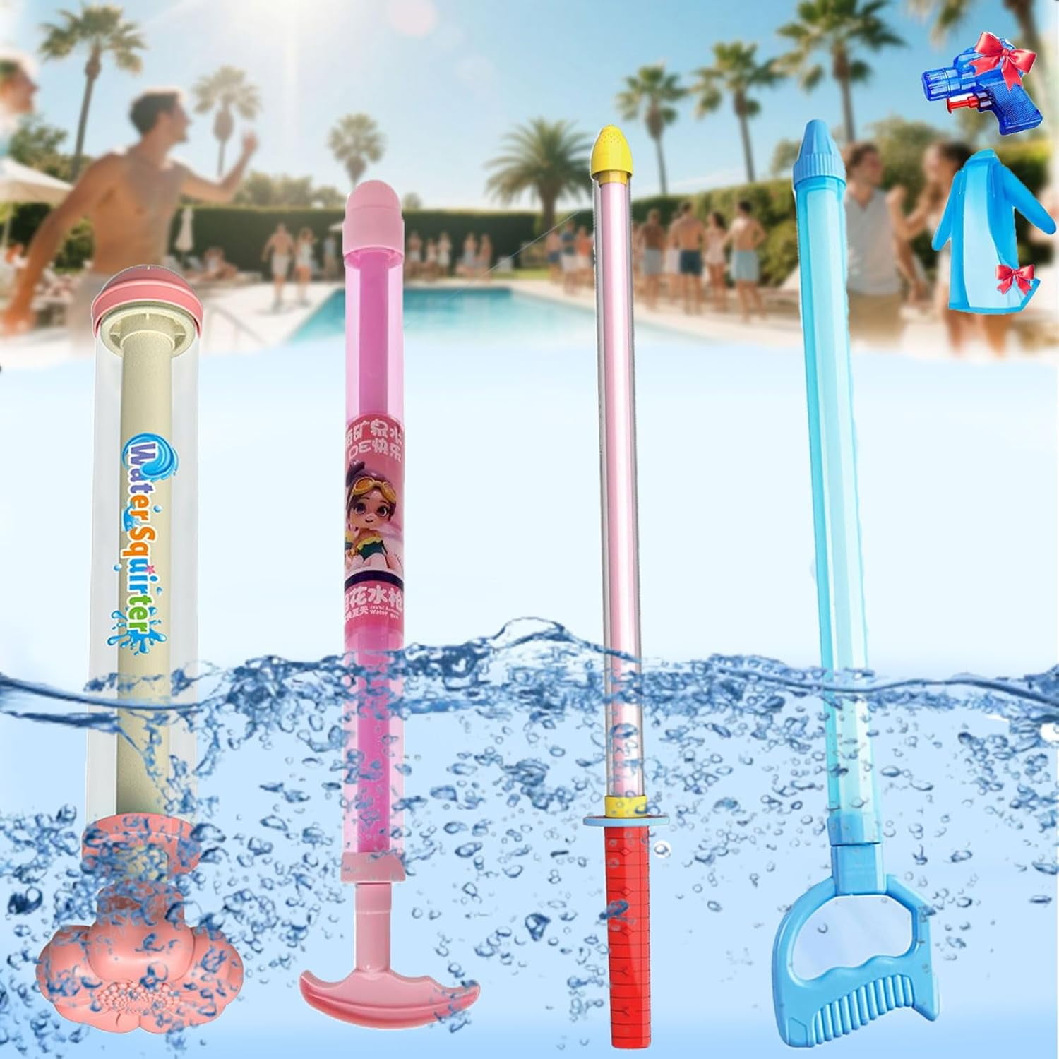 Firework Water Gun, Cithway Firework Water Spray Gun, High Pressure ...