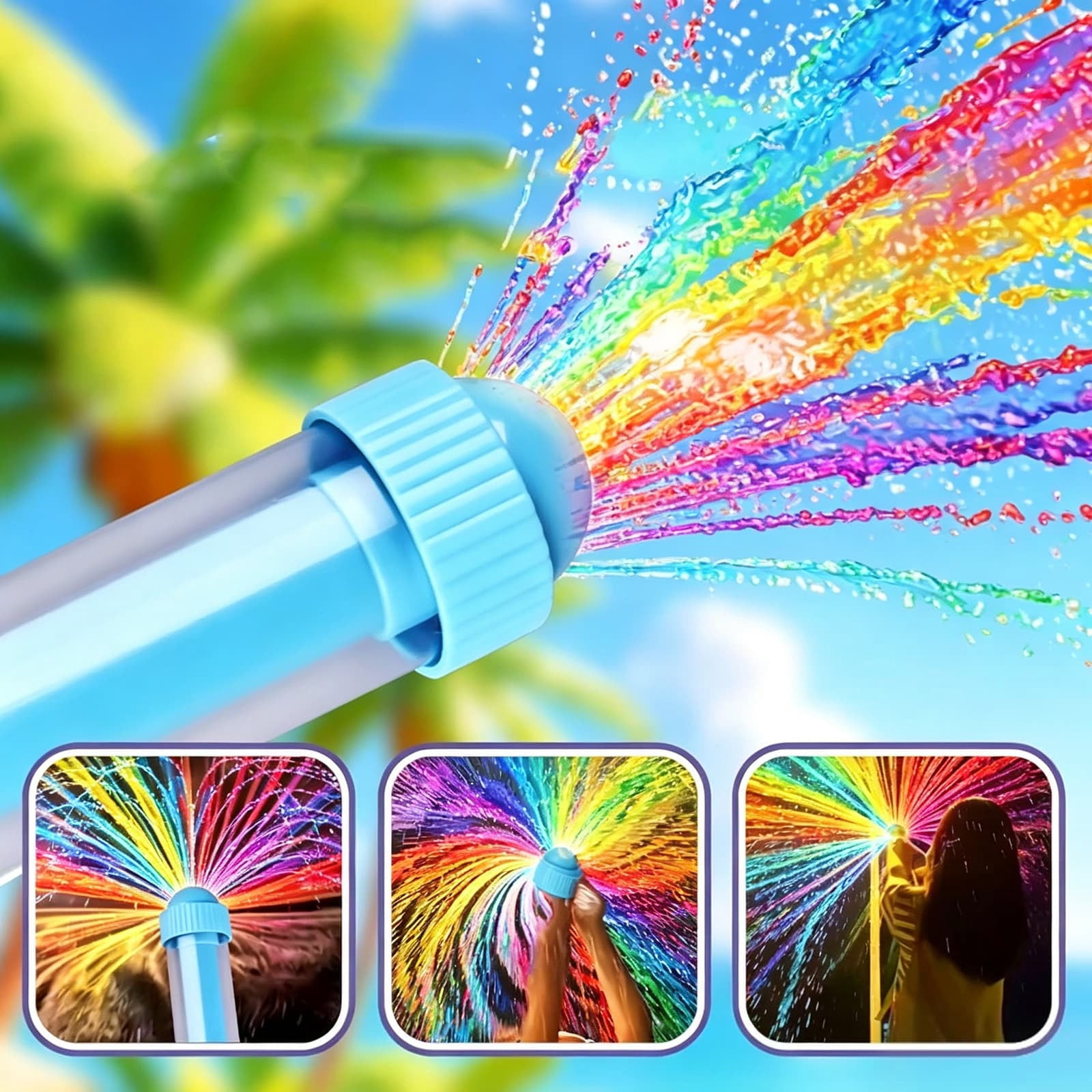 Firework Water Gun for Kids, Splashy Surprises Fireworks Water Blaster ...