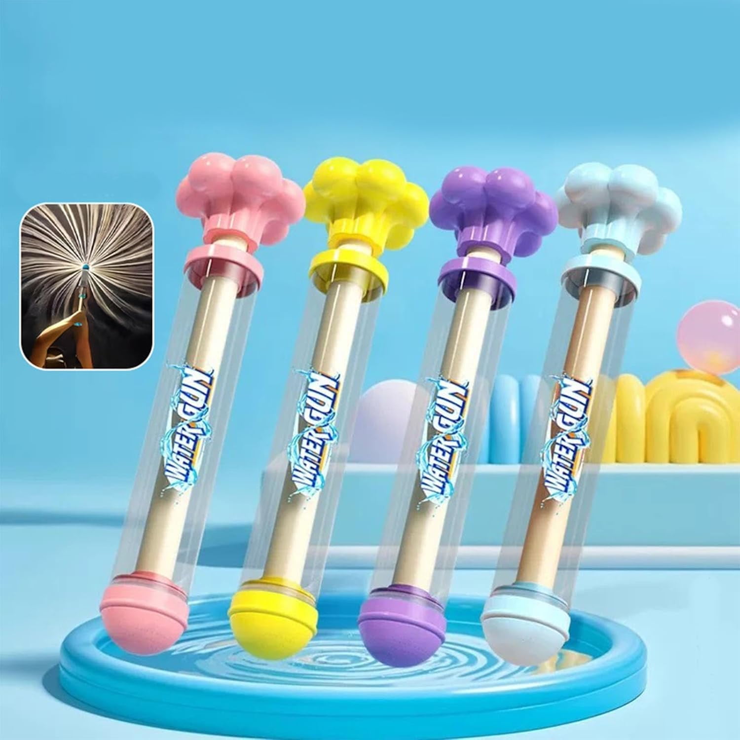 Firework Water Gun - Romantic Fireworks Style Water Spray Toy for ...