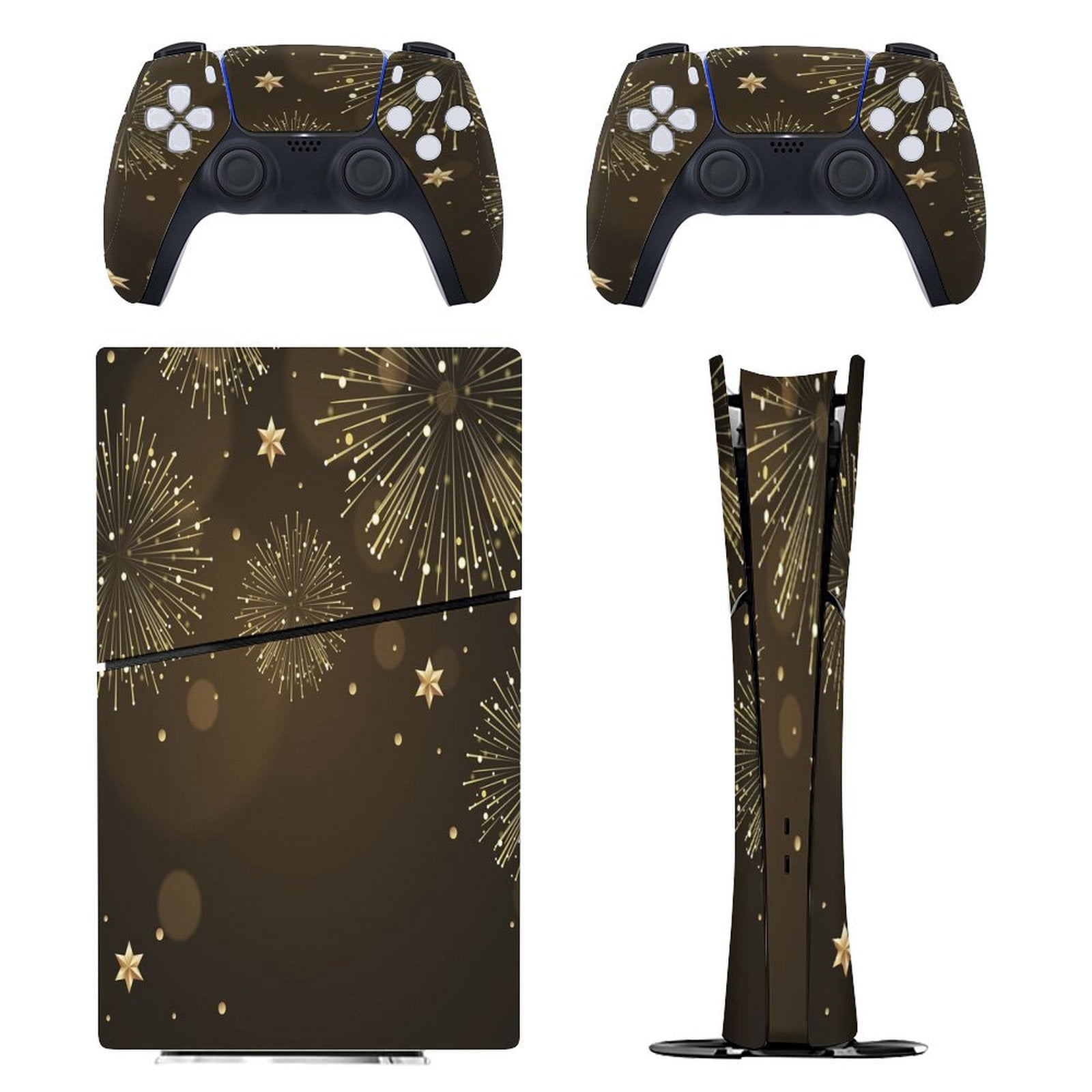 Fireworks, Background PS5/PS5 Slim Digital Disc Skin Sticker For ...