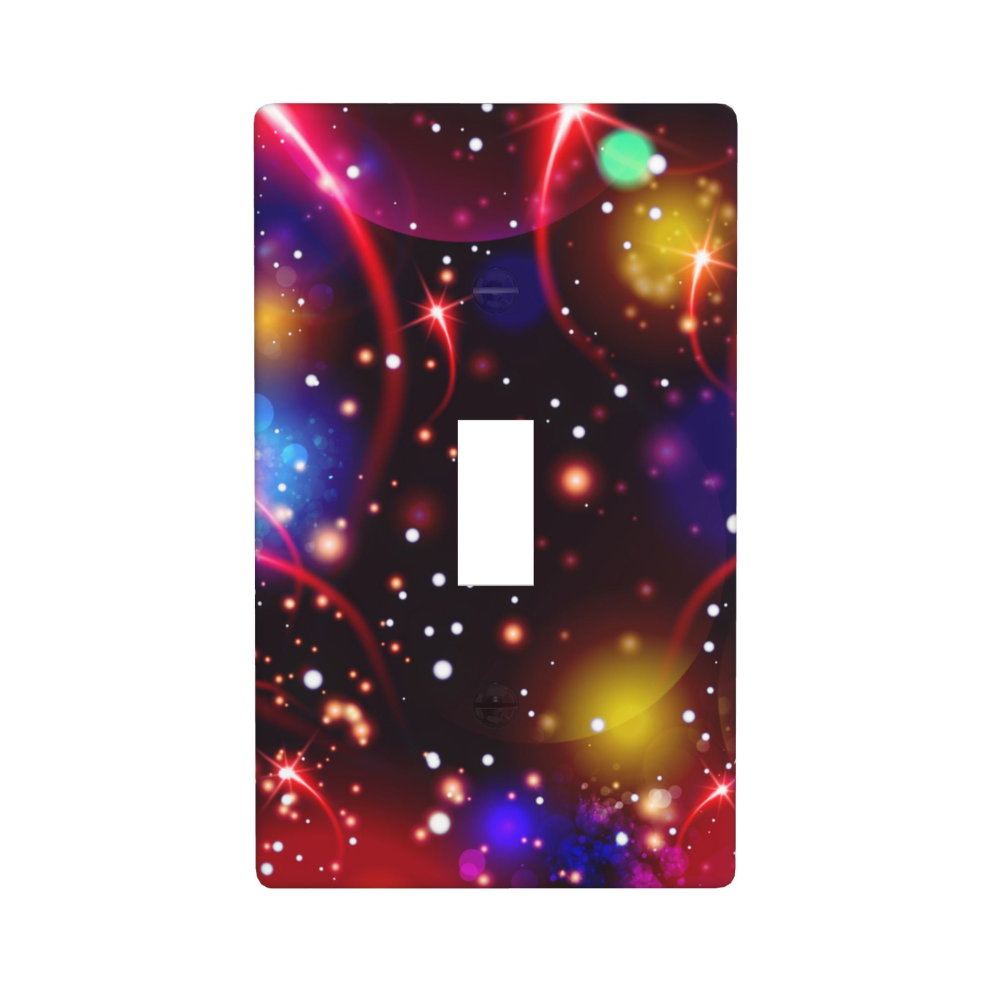 Fireworks Background Single Toggle Light Switch Plate Decorative Wall ...