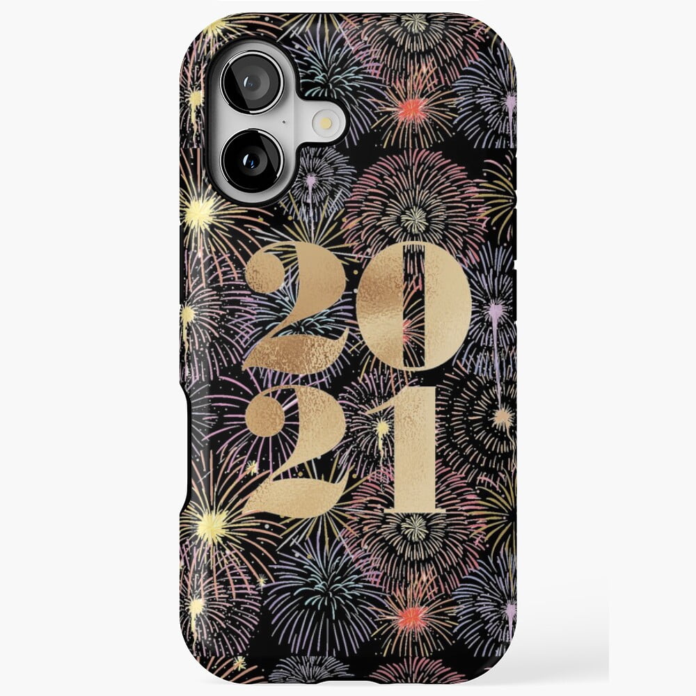 Fireworks Celebration Display Phone Case with iPhone 17 to 11 Pro Max ...