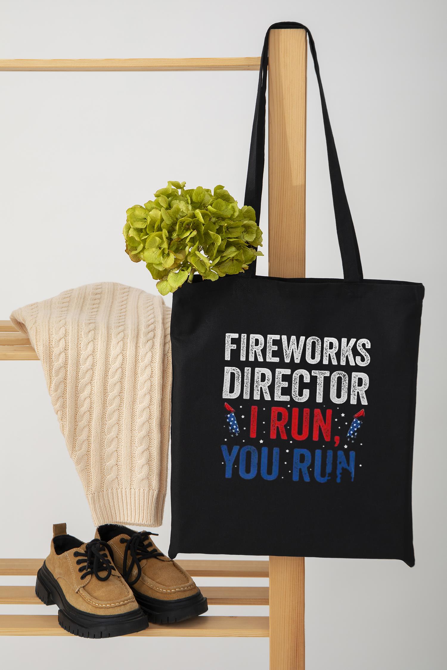 Fireworks Director I Run You Run 4th July Apparel USA Pyrotechnics ...