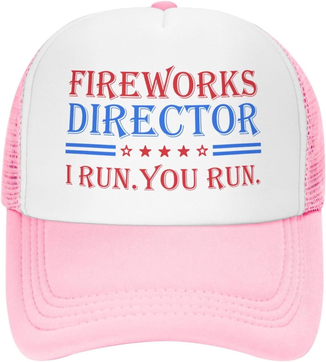 Fireworks Director I Run You Run Trucker Hat Women Baseball Hat Vintage ...