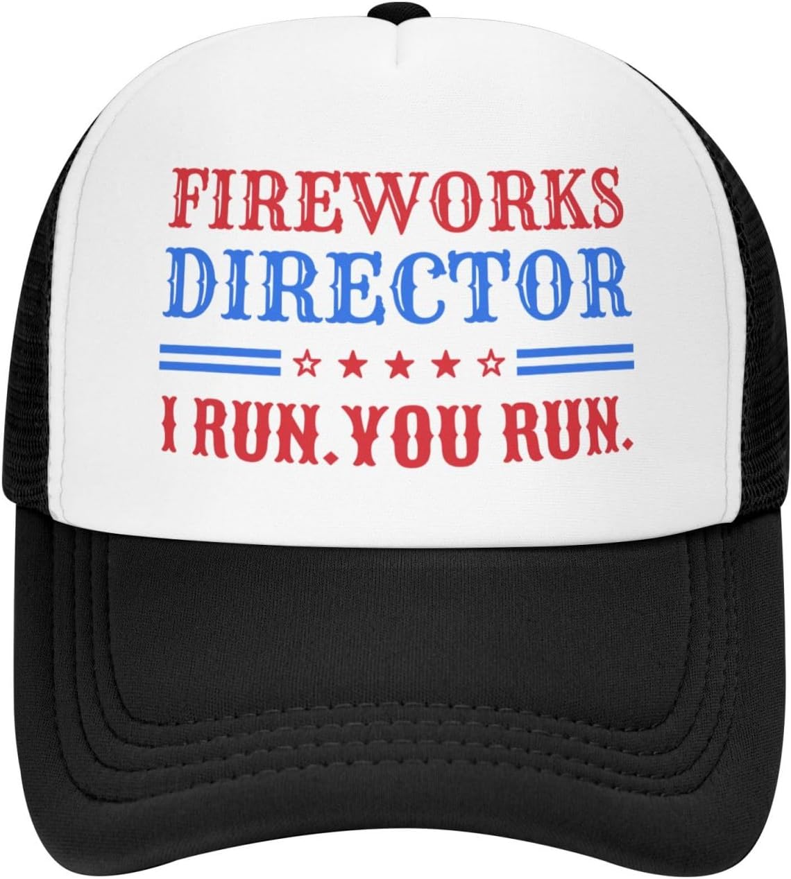 Fireworks Director I Run You Run Trucker Hat for Women Baseball Hat Adjustable Cap - Walmart.com