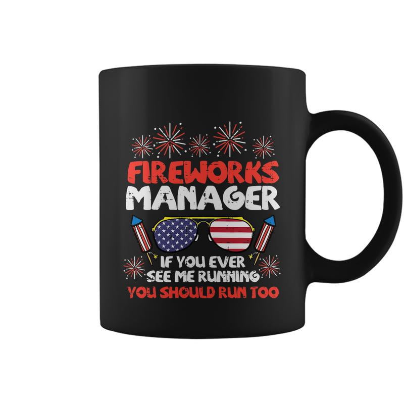 Fireworks Director Run Funny Fourth Of July 4Th Men Women Co - Walmart.com