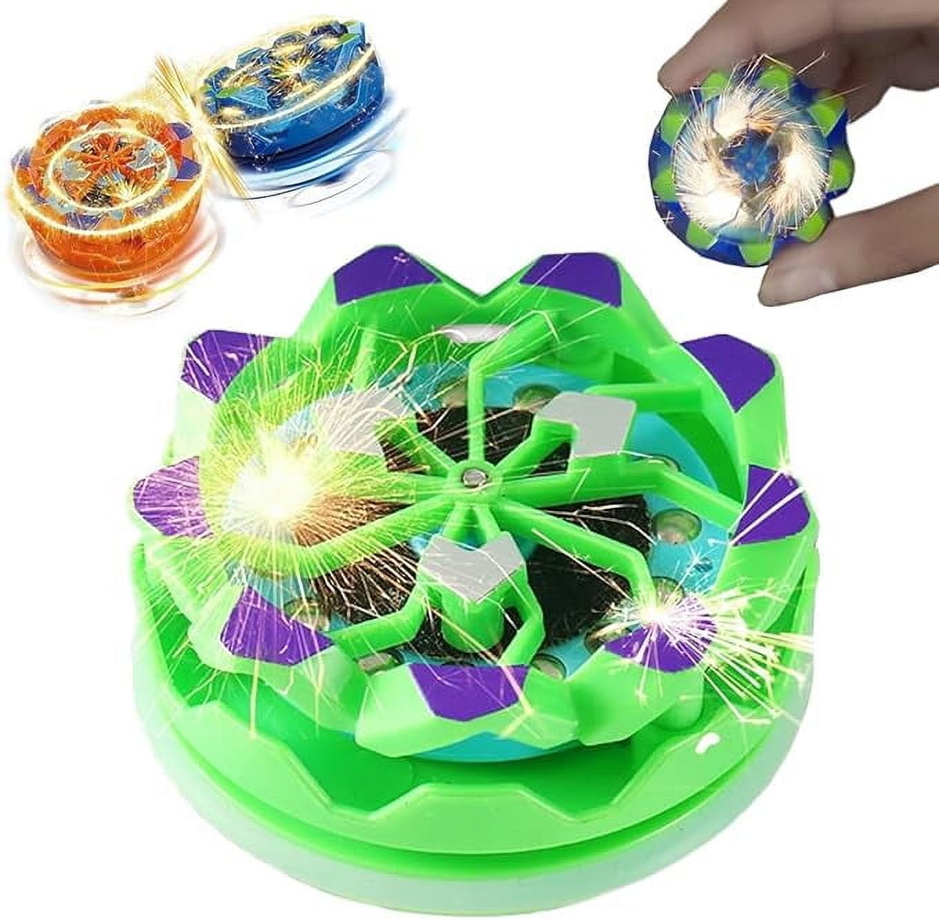 Fireworks Fingertip Gyro,Handheld Fireworks Gyroscope,Luminous Spinning ...