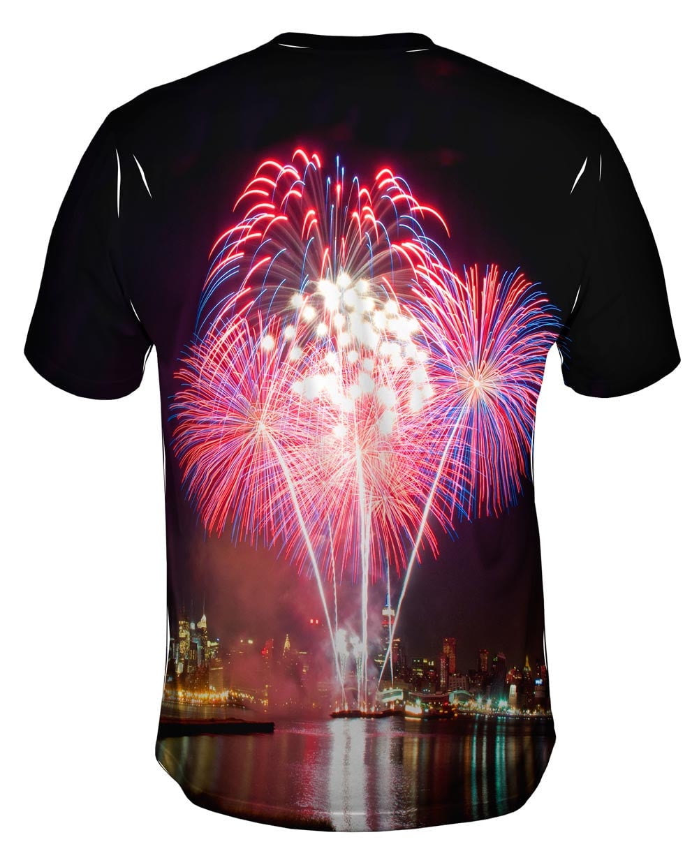 Fireworks Fun Mens T-Shirt All Over Print - Walmart.com