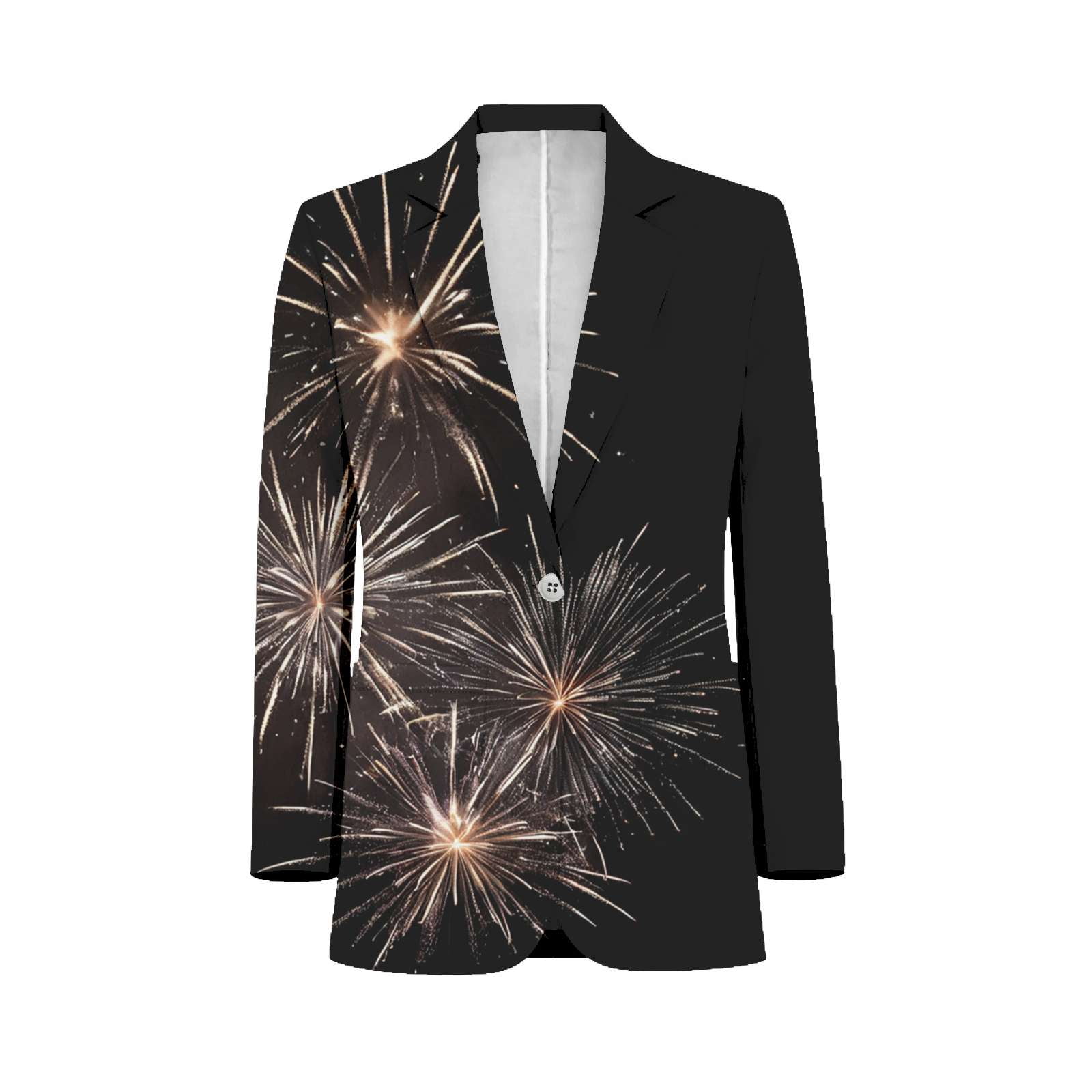 Fireworks Night Sparkle Customized Men's Suits full man Shawl Collar ...