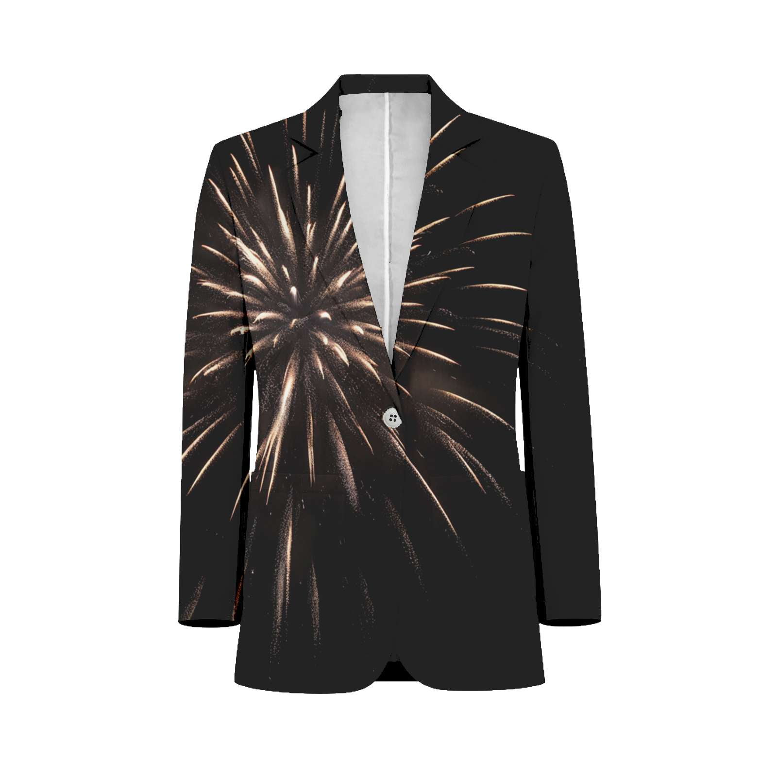 Fireworks Night Sparkle Mens Suits Shawl Collar Slim Fit Suit Mens ...