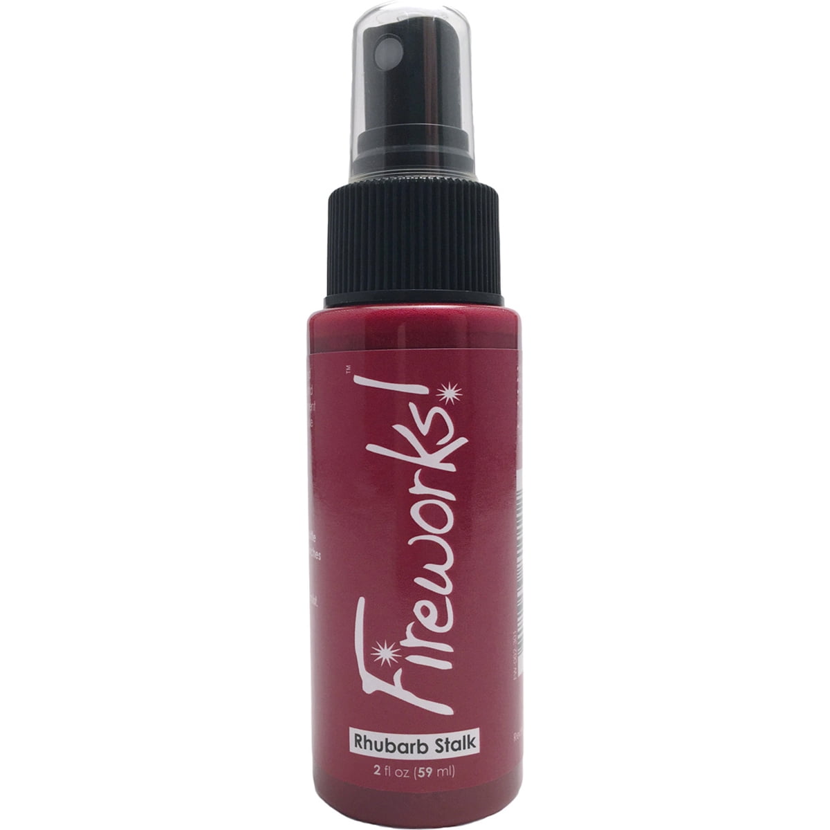 Fireworks! Shimmery Craft Spray W/Shaker Ball 2oz-Rhubarb Stalk ...
