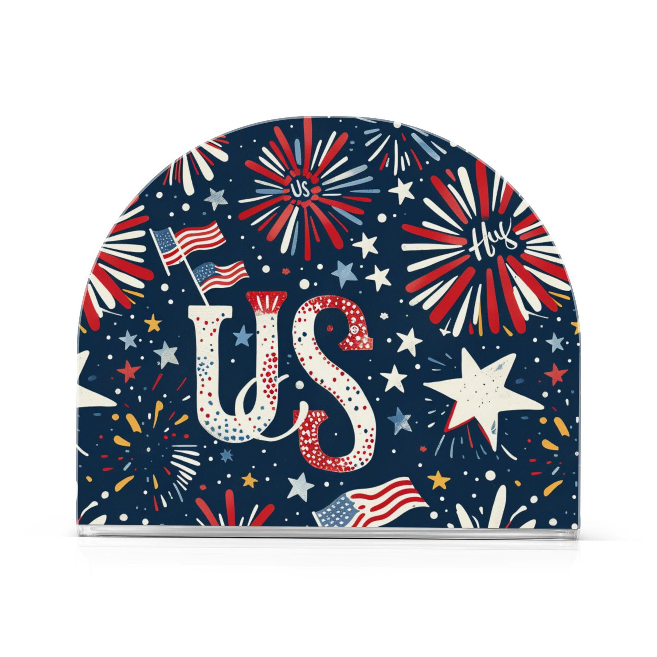 Fireworks Stars Napkin Holders for Tables Napkin Stand Paper Holder ...