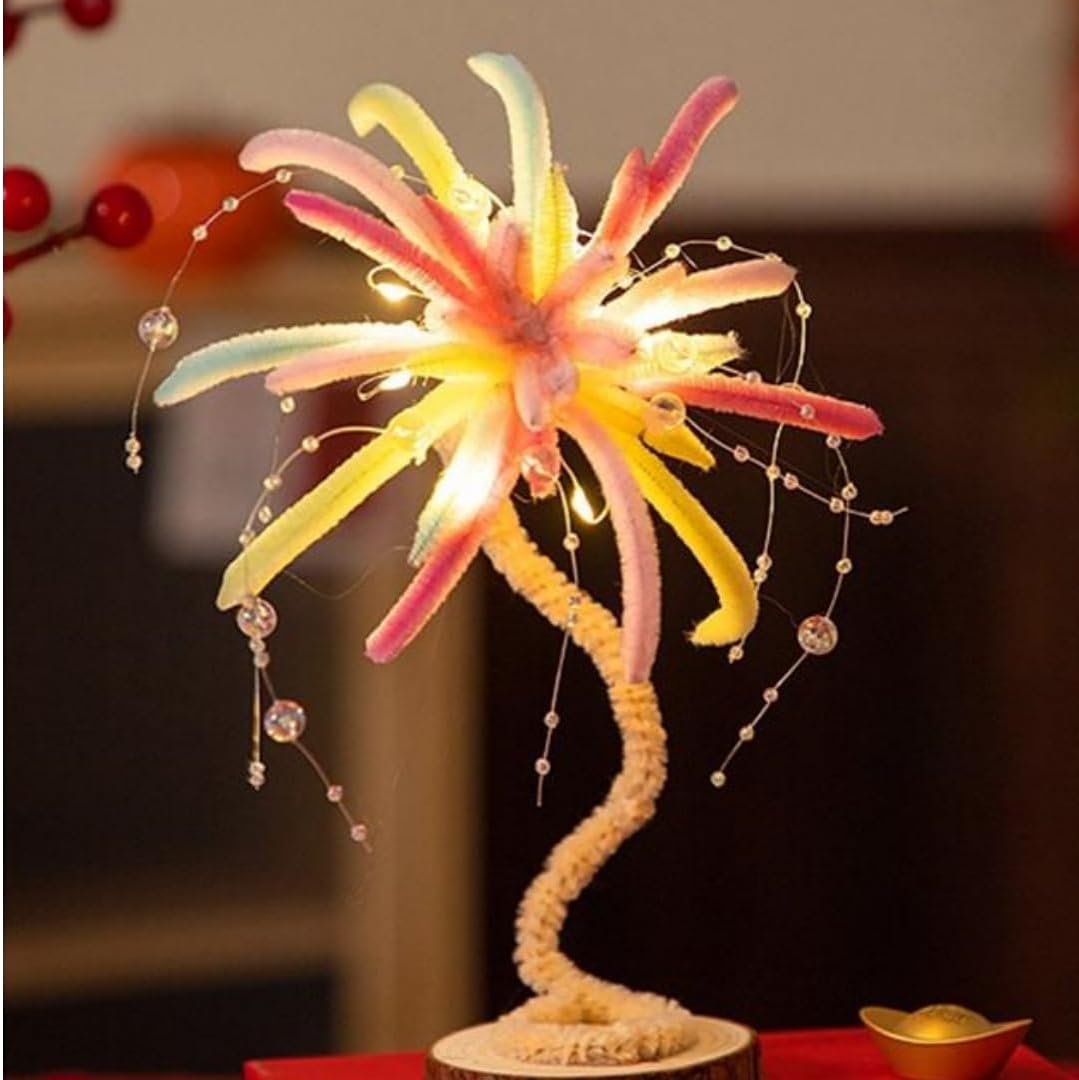 Fireworks Twist Stick DIY Set,DIY Colorful Firework Luminous Twisting ...