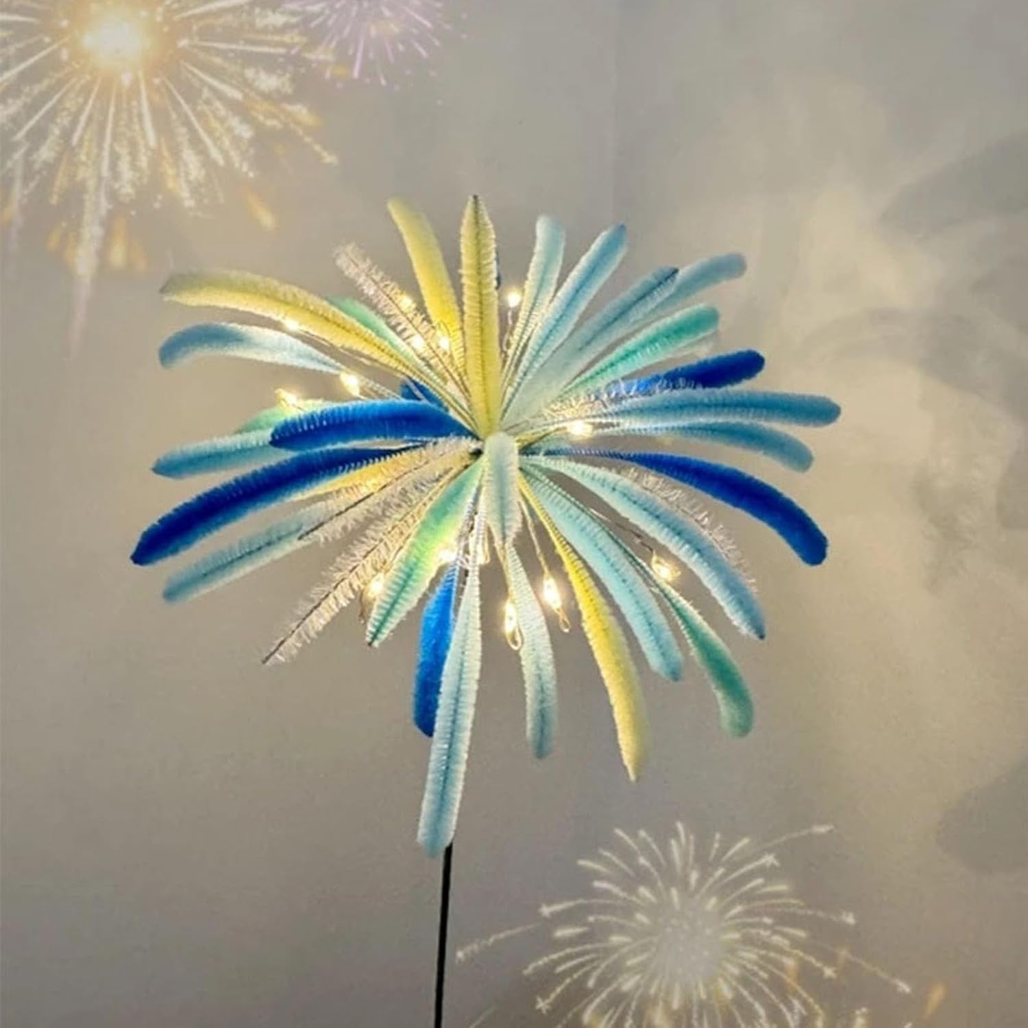 Fireworks Twist Stick DIY Set, DIY Colorful Firework Luminous Twisting ...