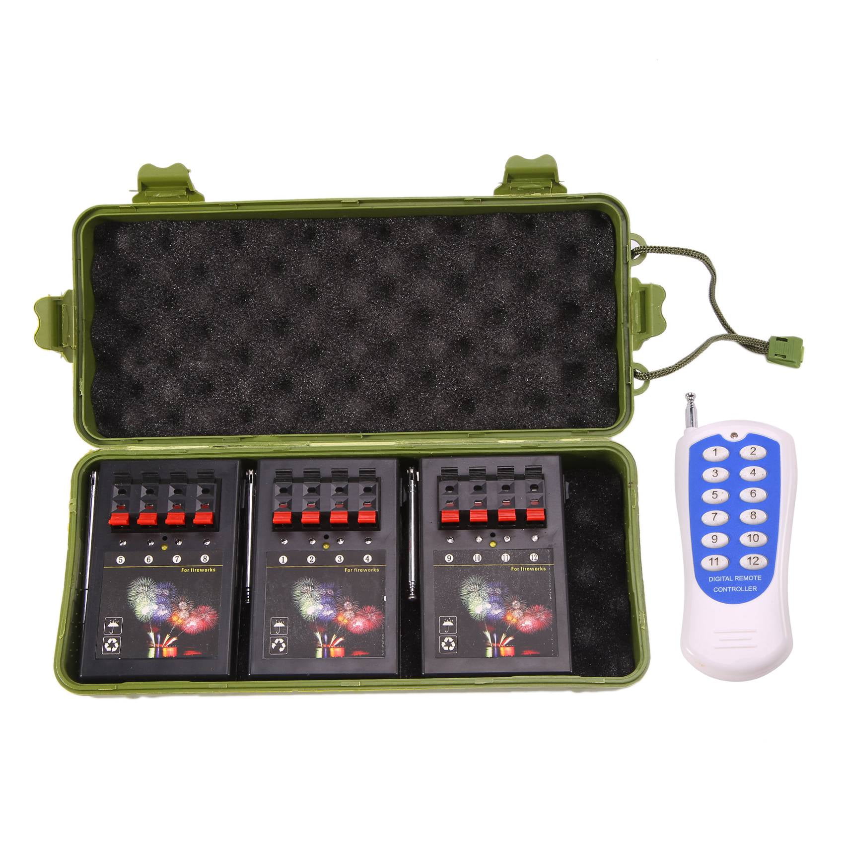 Firing System Machine 12 Cue Channel Cold Pyro Pyrotechnic Display Fuse ...