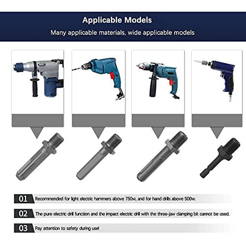 Firlar Wood Splitter Drill Bit, 6 Pcs Firewood Log Splitter Splitting ...