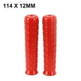 Firm Grip Rubber Handles for Wheelbarrow Red Round Tubes Replacement ...