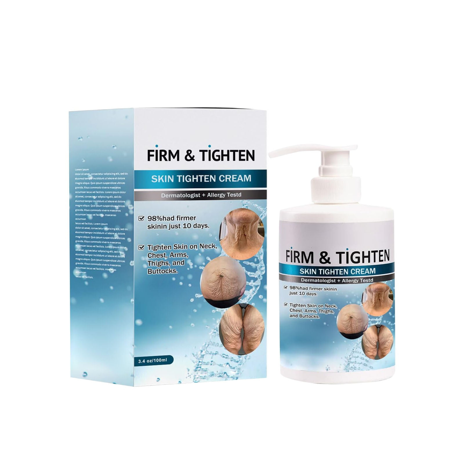 Firm Tighten Skin Tighten Cream - Professional Neck & DÃ©colletÃ© Anti ...