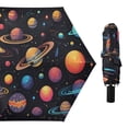 Firmament Planets Compact Sun Umbrella Windproof Travel Umbrellas for ...