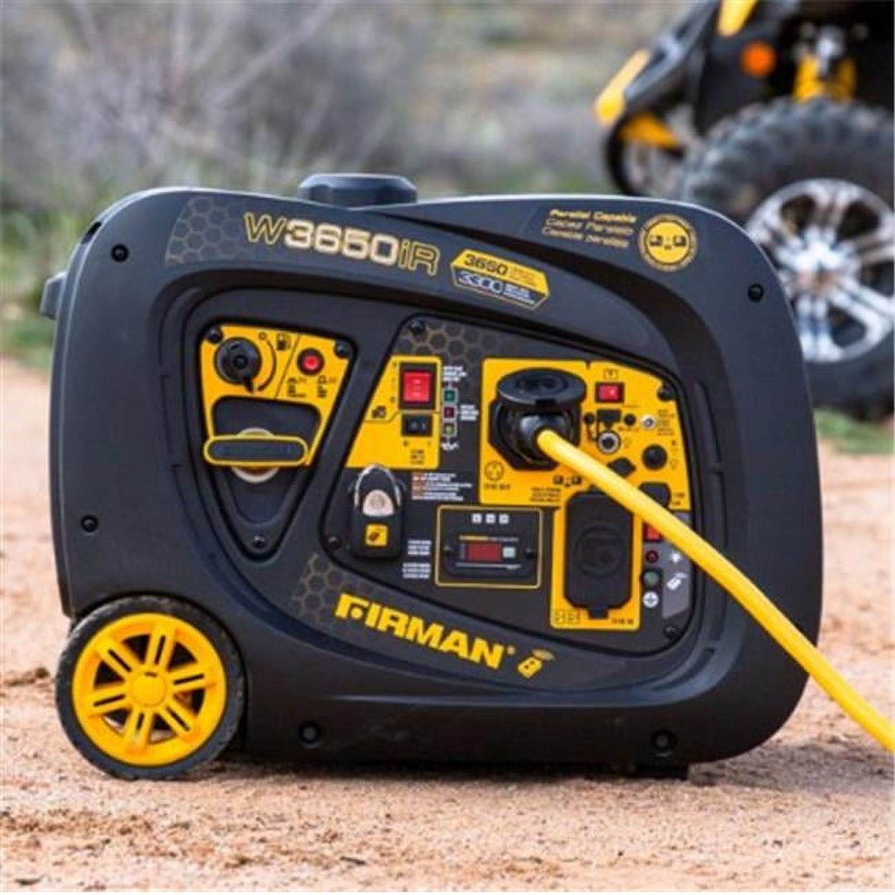 Firman Generators 3650 & 3300W Remote Start Gas Portable Generator ...