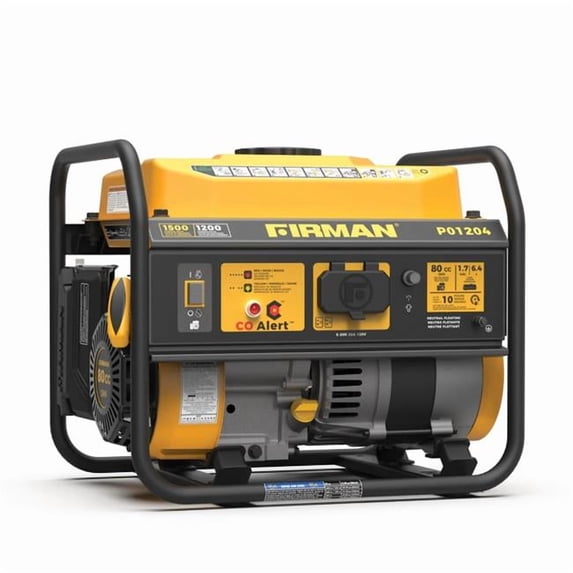 Firman Power Equipment 136503 1500W Gas Portable Generator - Walmart.com