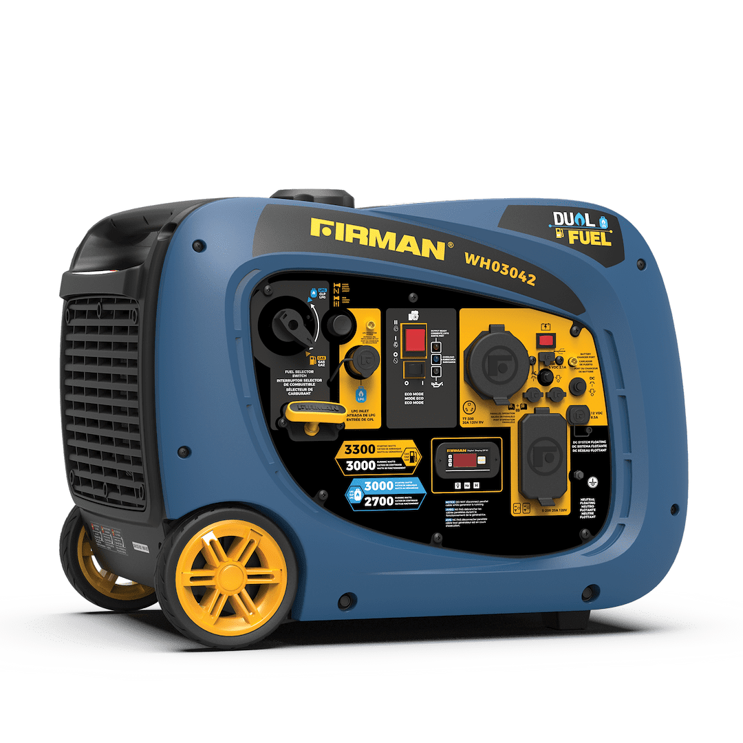Firman WH03042 Portable 3,300 Watt Liquid Propane/3,650 Watt Gas ...
