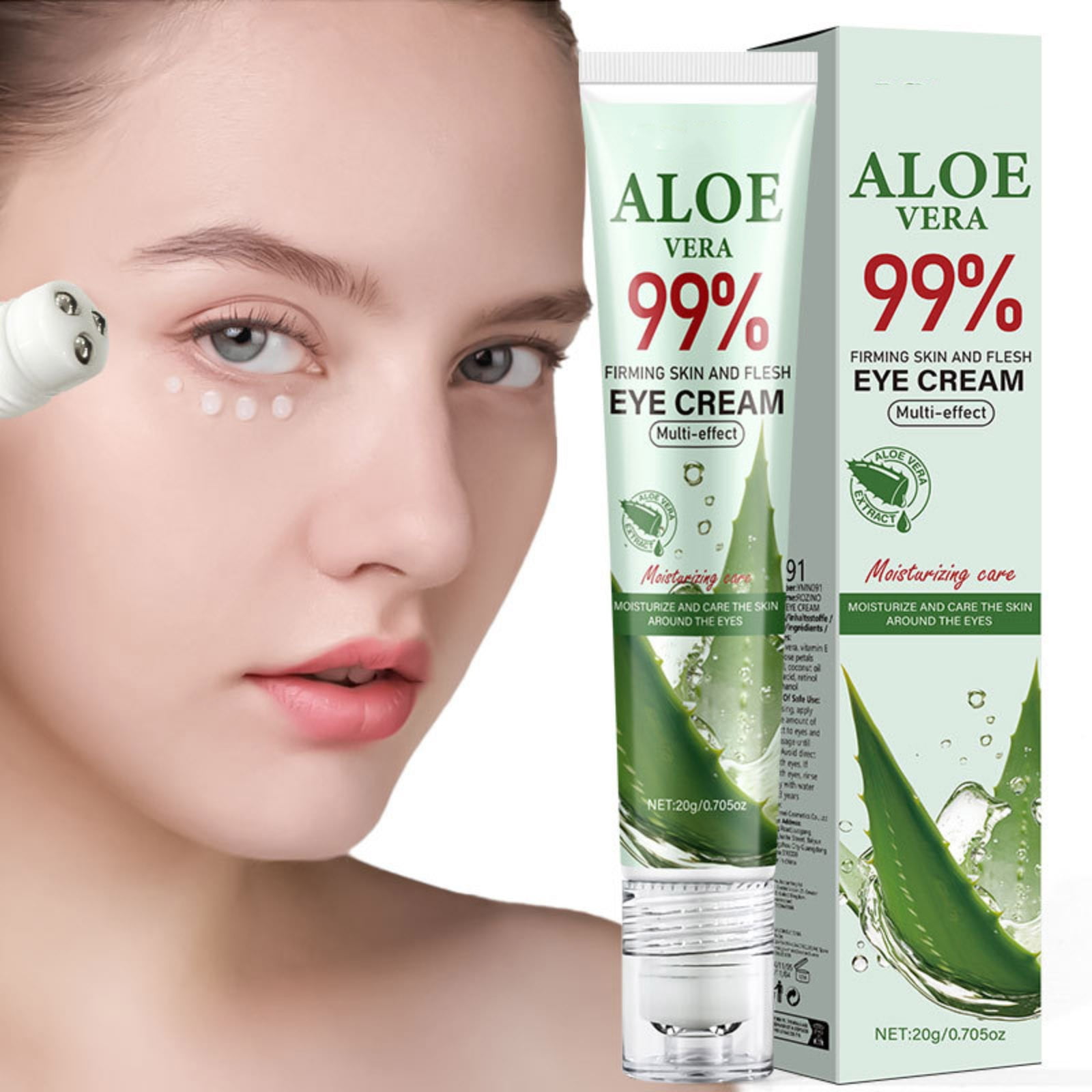 Firming Anti-wrinkle Aloe Eye Cream Improves Dark Circles Eye Bags And ...