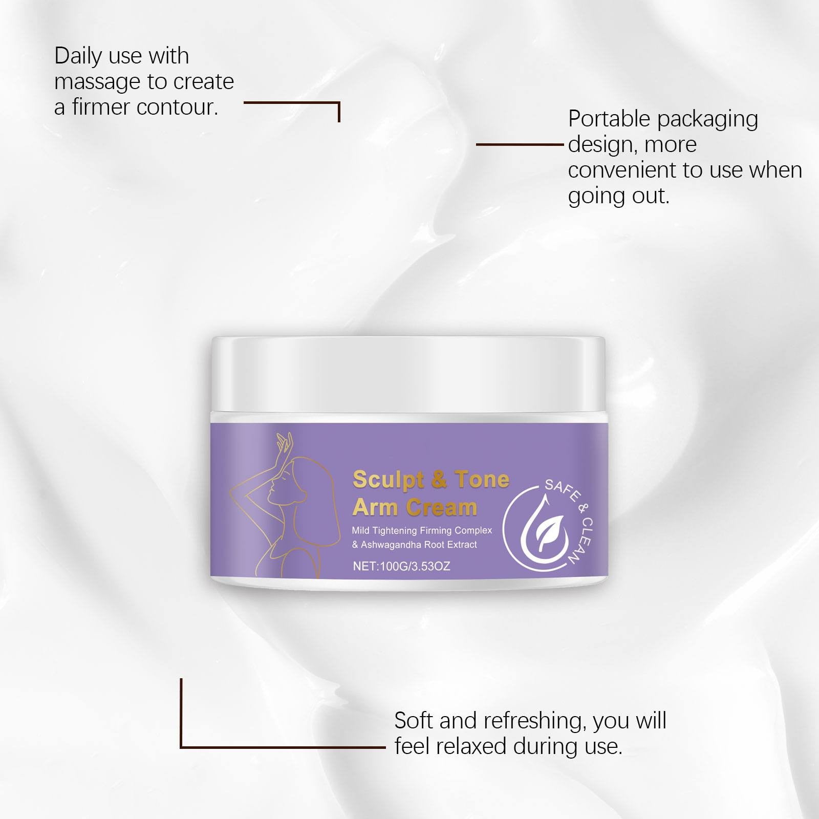 Firming Arm Cream 100g – Sculpt & Tone with Deep Hydration for Crepey ...