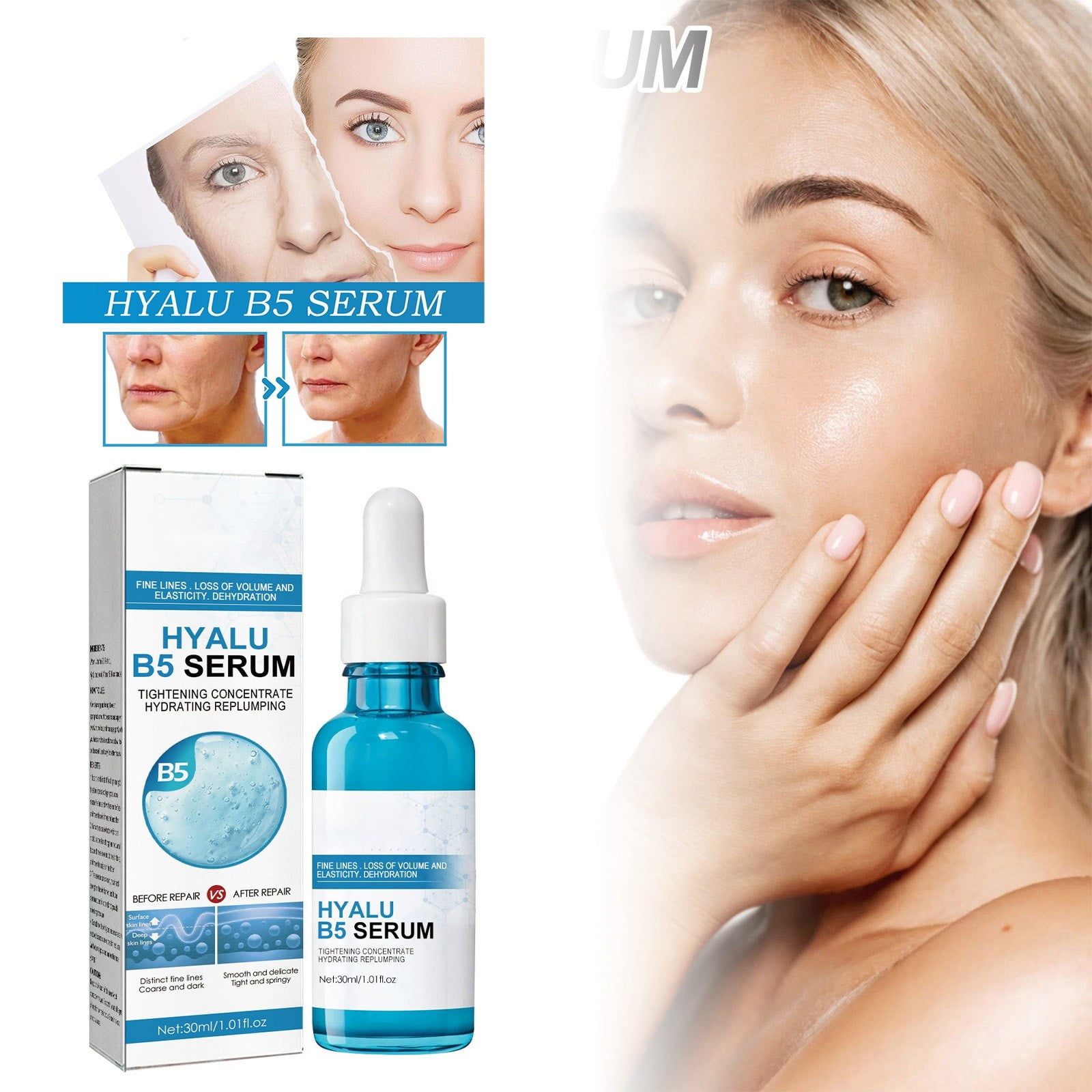 Firming B5 Moisturize Hydrate Skin Fade Dullness Brighten Tighten And ...