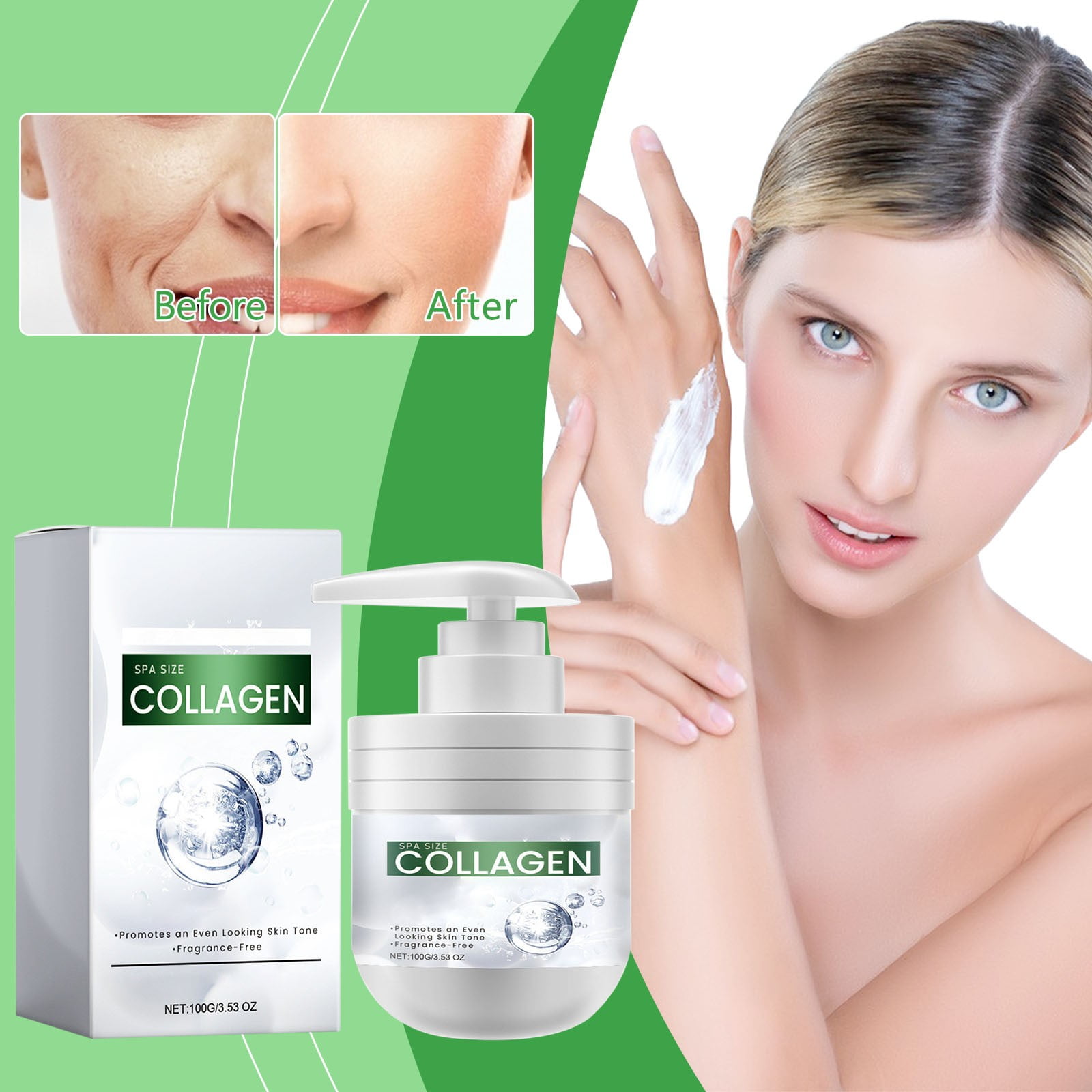 Firming Body Cream Collagen Hand And Body Lotion Moisturizes Brightens ...