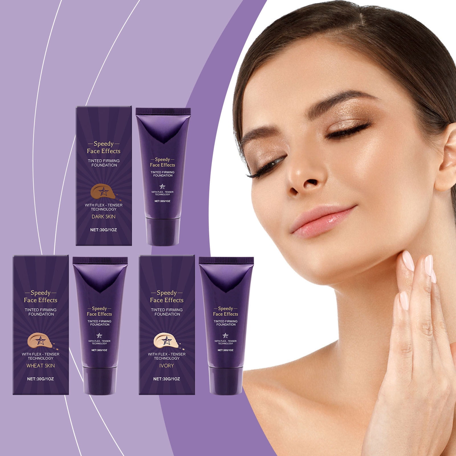 Firming Contouring Base Cream Flawless Tone Correction Cream, Powerful ...