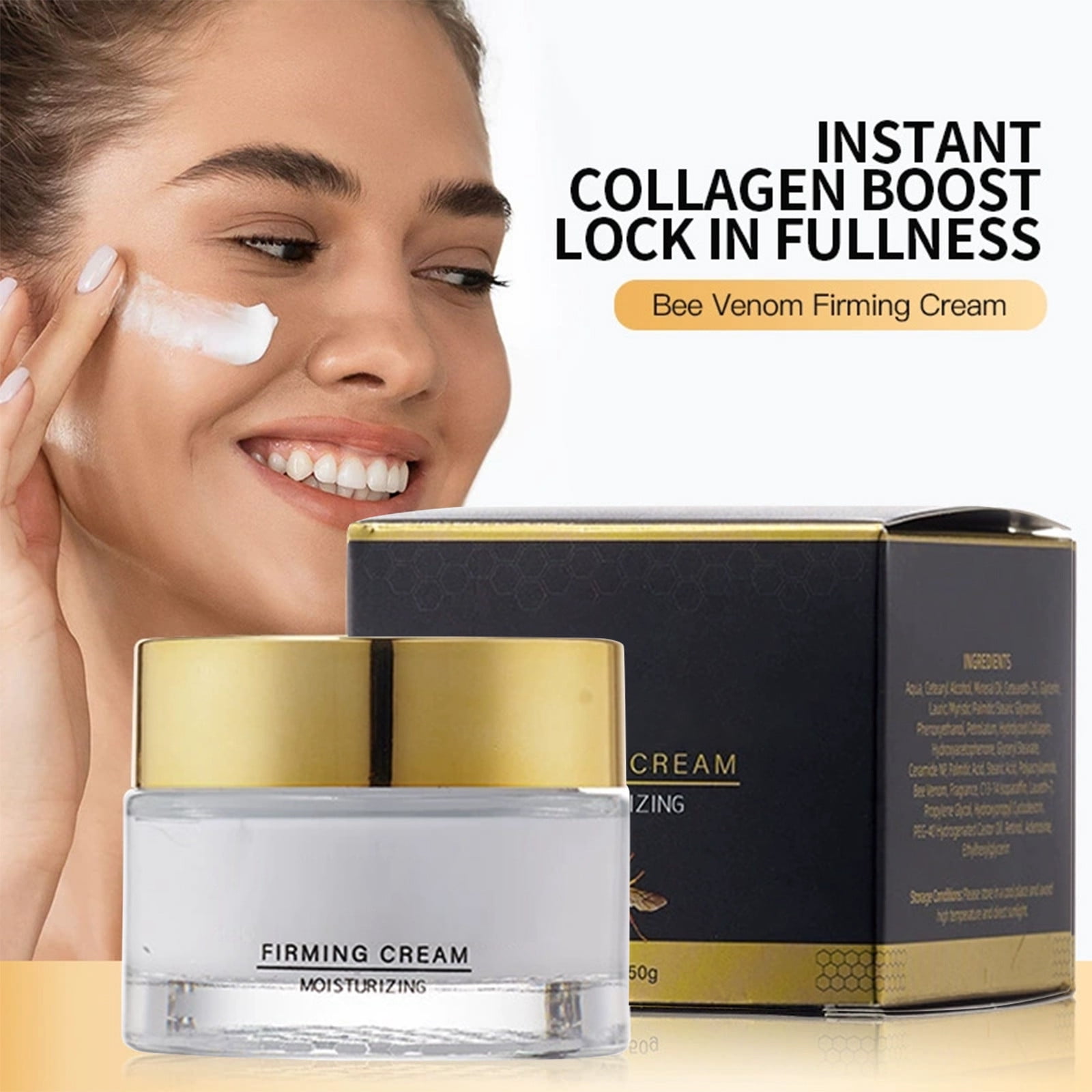 Firming Cream, Face Lift Cream, Face Tightener, Neck Eye Tightening Lifting Serum, Anti-Ageing ...
