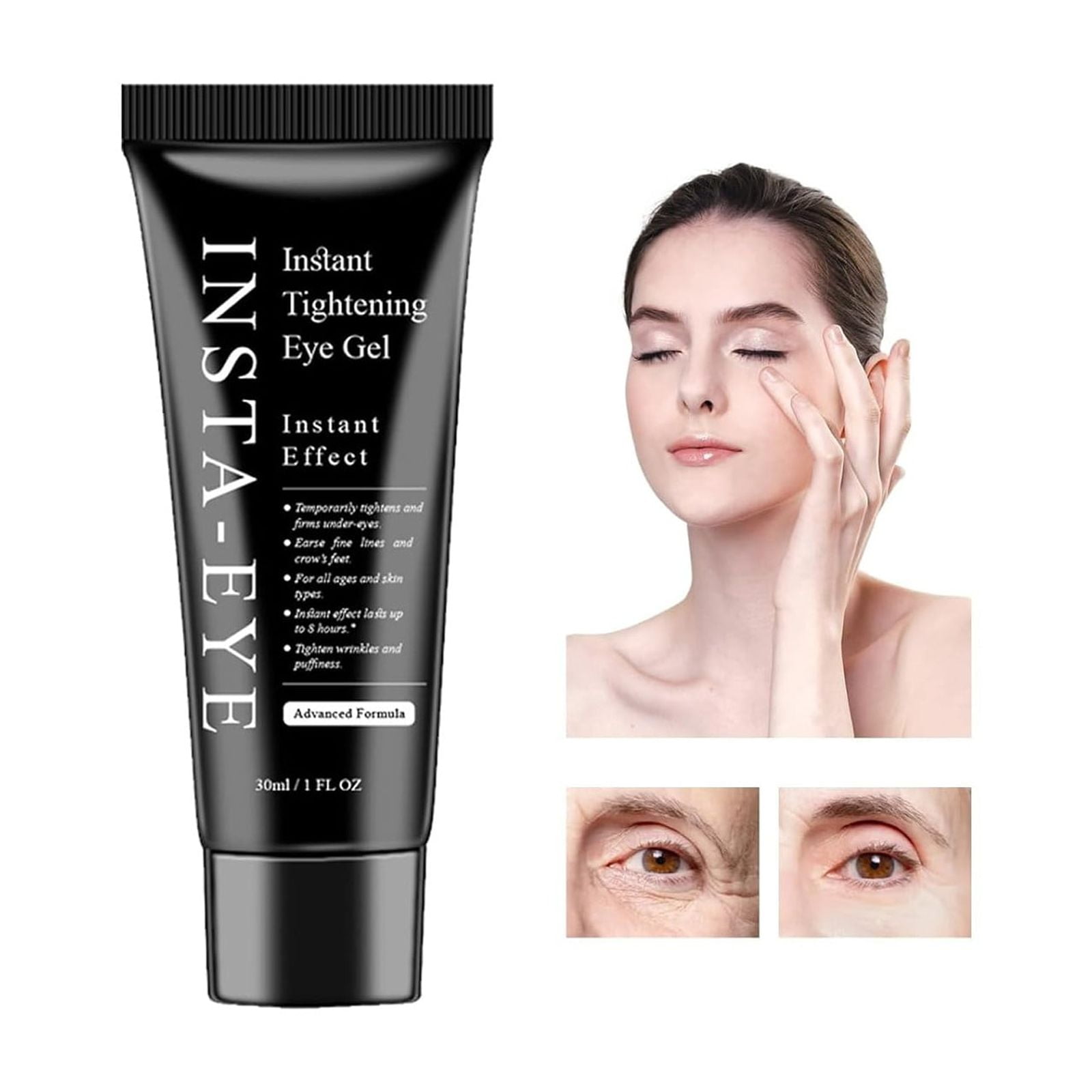 Firming Eye Cream for Wrinkle and Eye Bag Reduction, Hydrating and ...