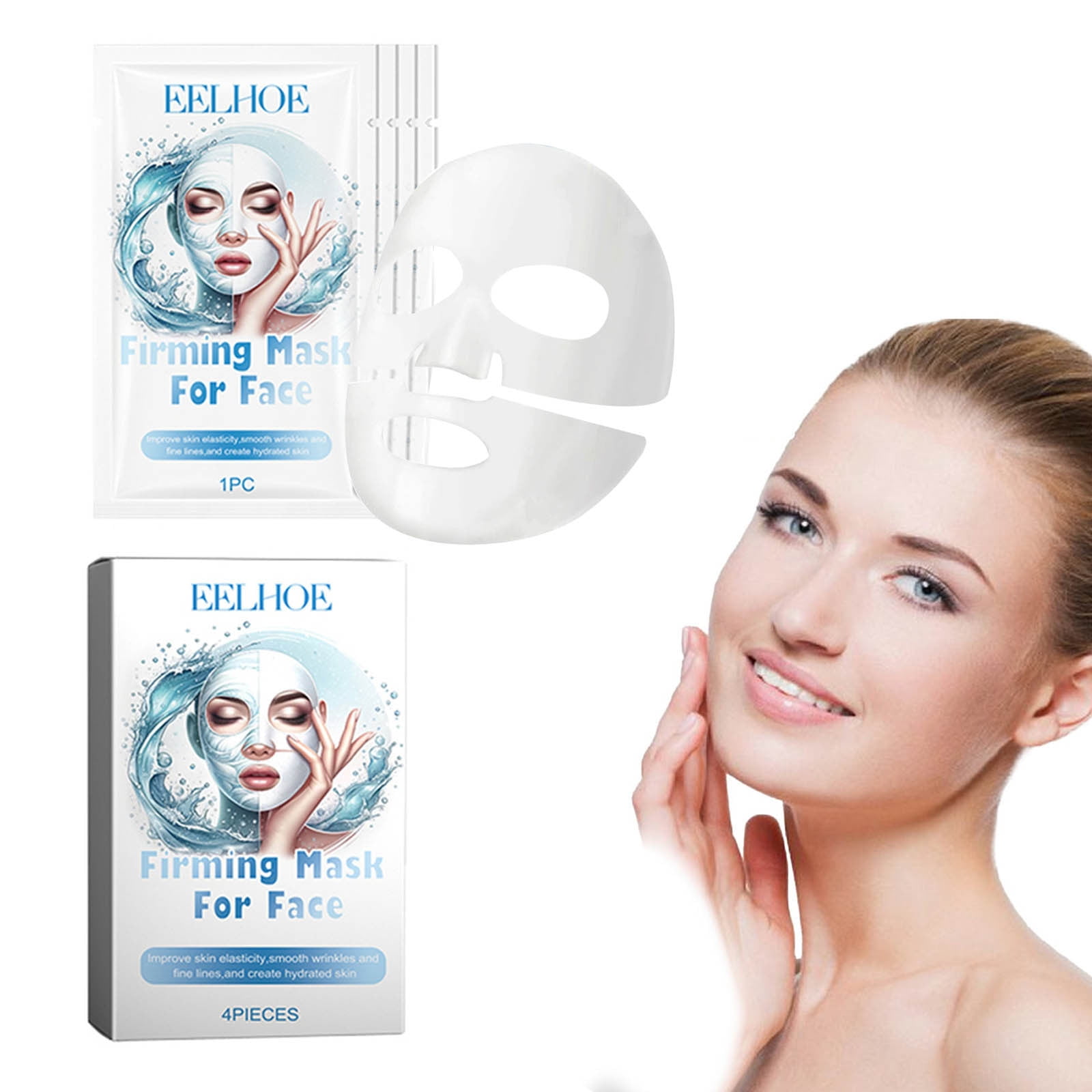 Firming Face Mask Peel Off | Advanced Hydrating Hyaluronic Formula ...
