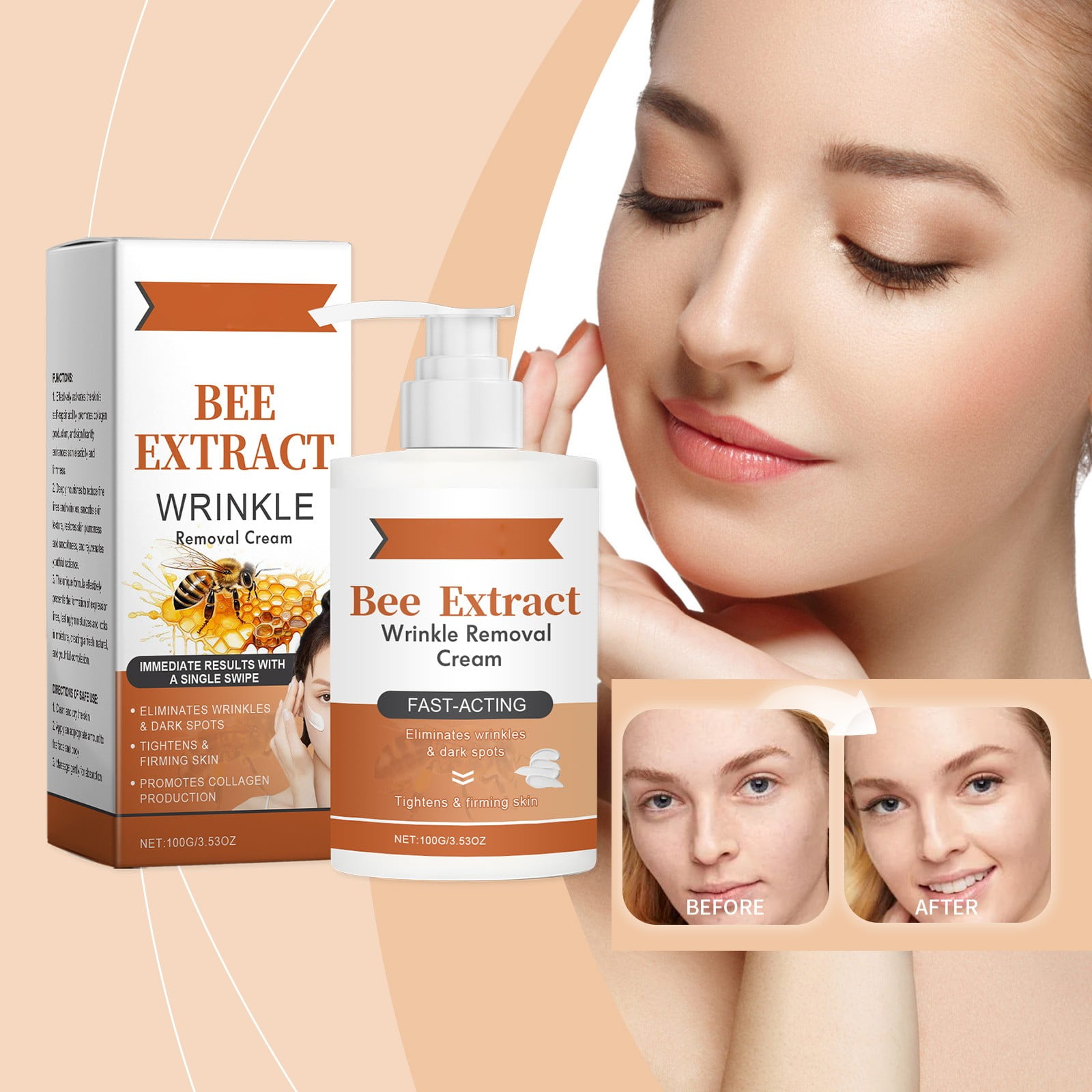 Firming Face Skin Lines Advanced Formula For Visible Skin Reduction Of ...