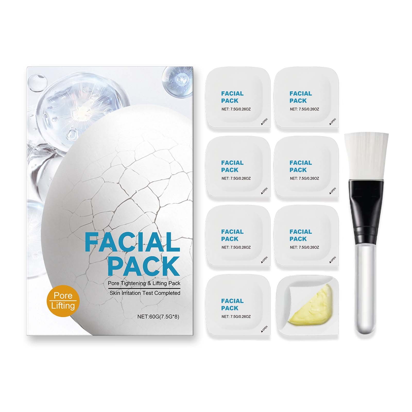 Firming Facial Mask 60g - Intensive Hydration and Pore Tightening for ...