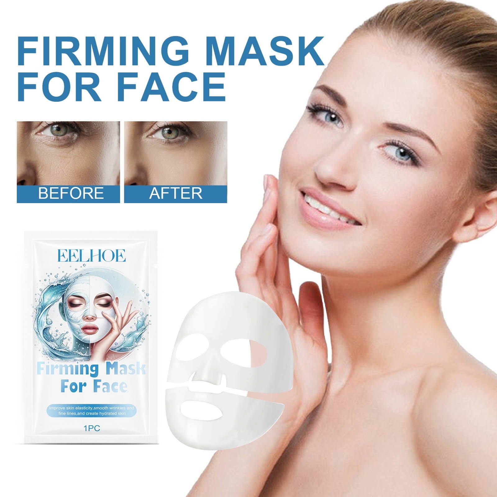 Firming Mask For Face Self Care Sheet Mask for All Skin Types Facial ...