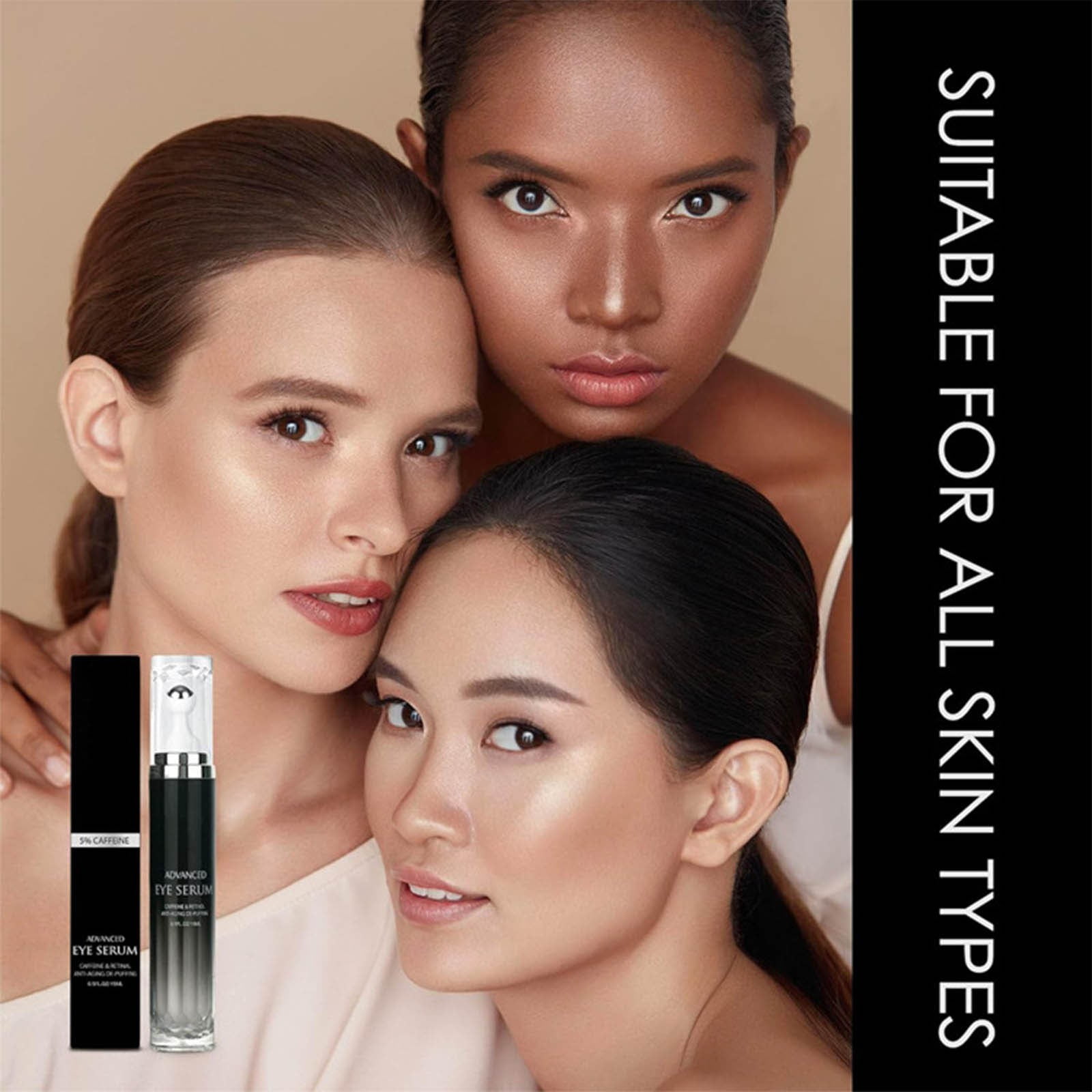 Firming & Moisturizing Eye Cream | 15ml Roll-On for Dark Circles ...