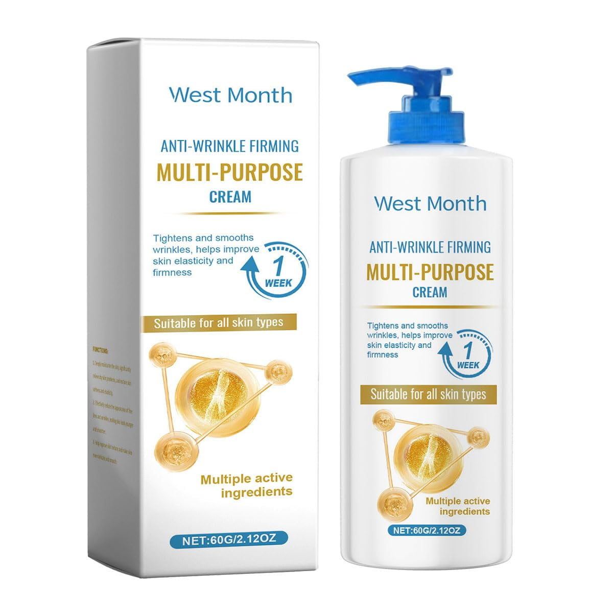 Firming & Revitalizing Cream, CCF19 Skin Smoothing and Tightening Cream ...