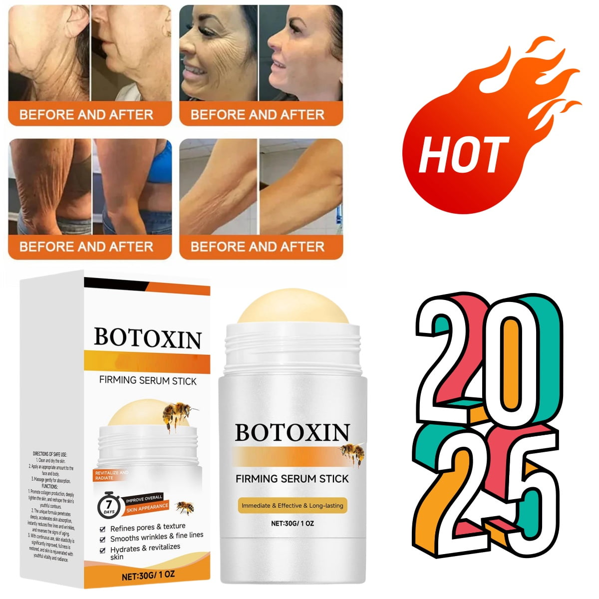 Firming Serum Stick, Advanced Firming & Wrinkle-Reducing Cream, Skin ...