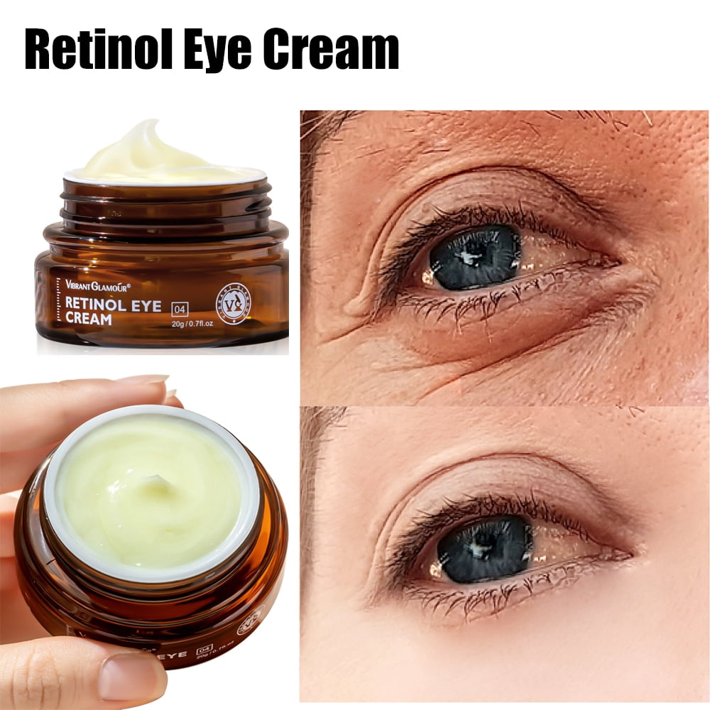 Firming eye cream, lighten around the eyes, anti-wrinkle facial skin ...