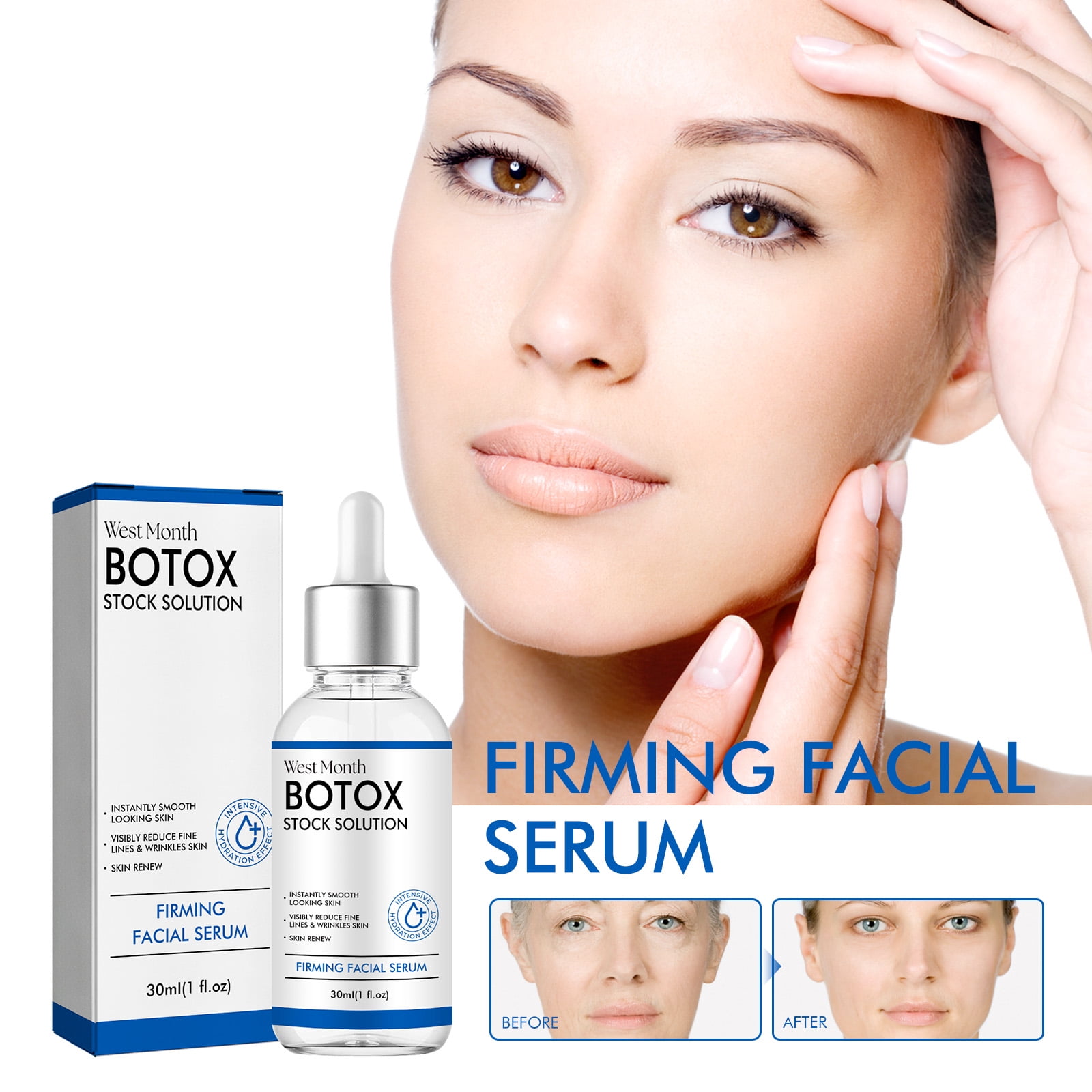 Firming face serum, moisturizing, moisturizing, brightening, skin ...