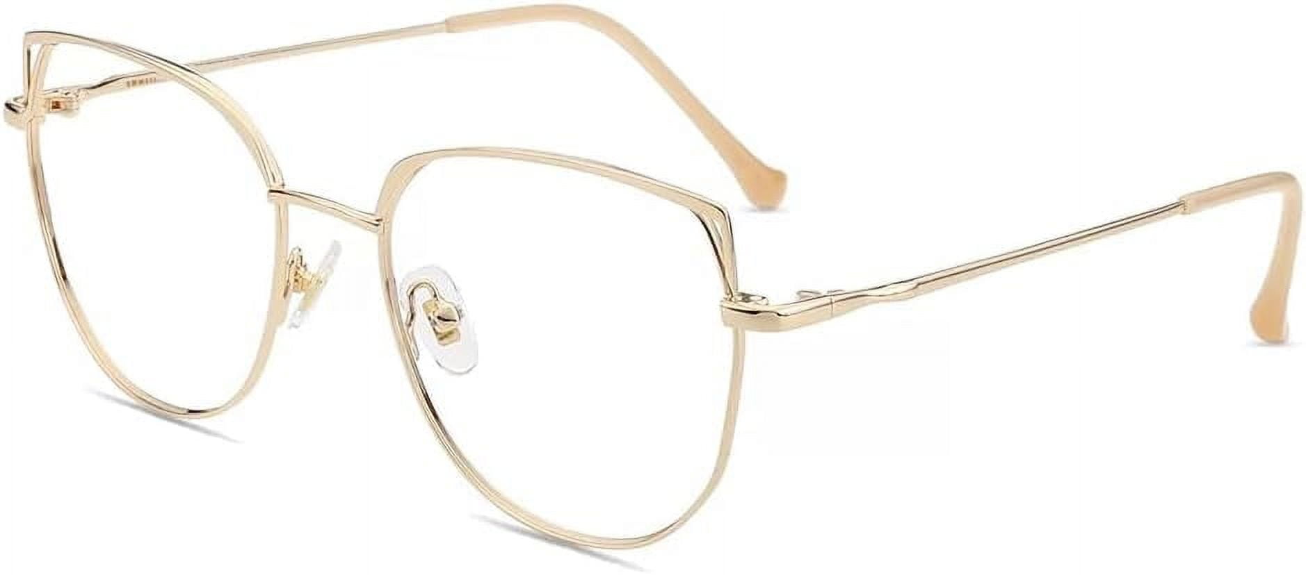 Firmoo Cat Eye Blue Light Blocking Glasses Women, Anti Glare Reduce ...