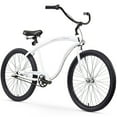Firmstrong Bruiser 26 men's Beach Cruiser White - Walmart.com
