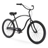 Firmstrong Chief Man, 26", Men's, Three Speed, Matte Black - Walmart.com