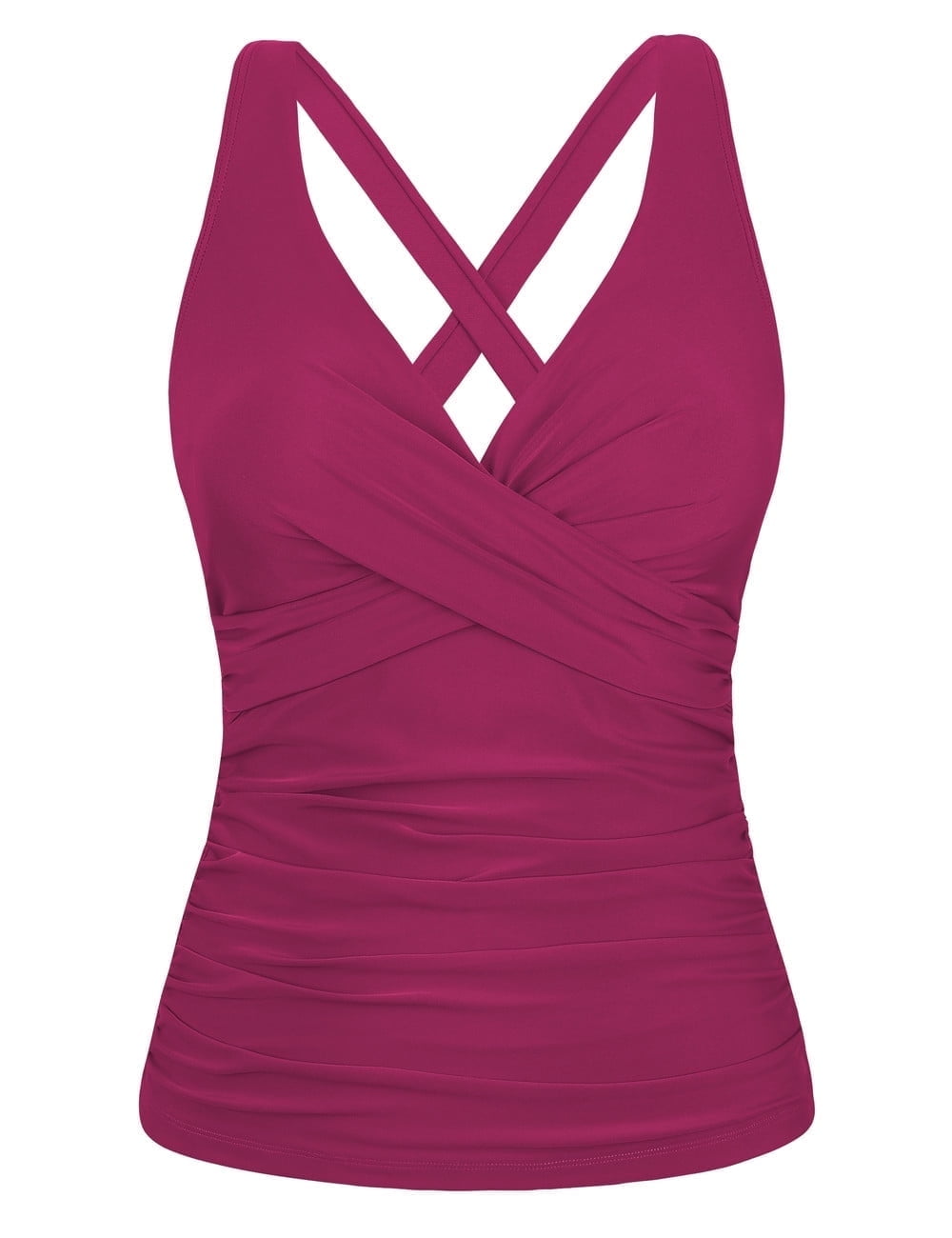 Firpearl Bathing Suit Tops for Women Large Bust Twist Front Swimsuit ...