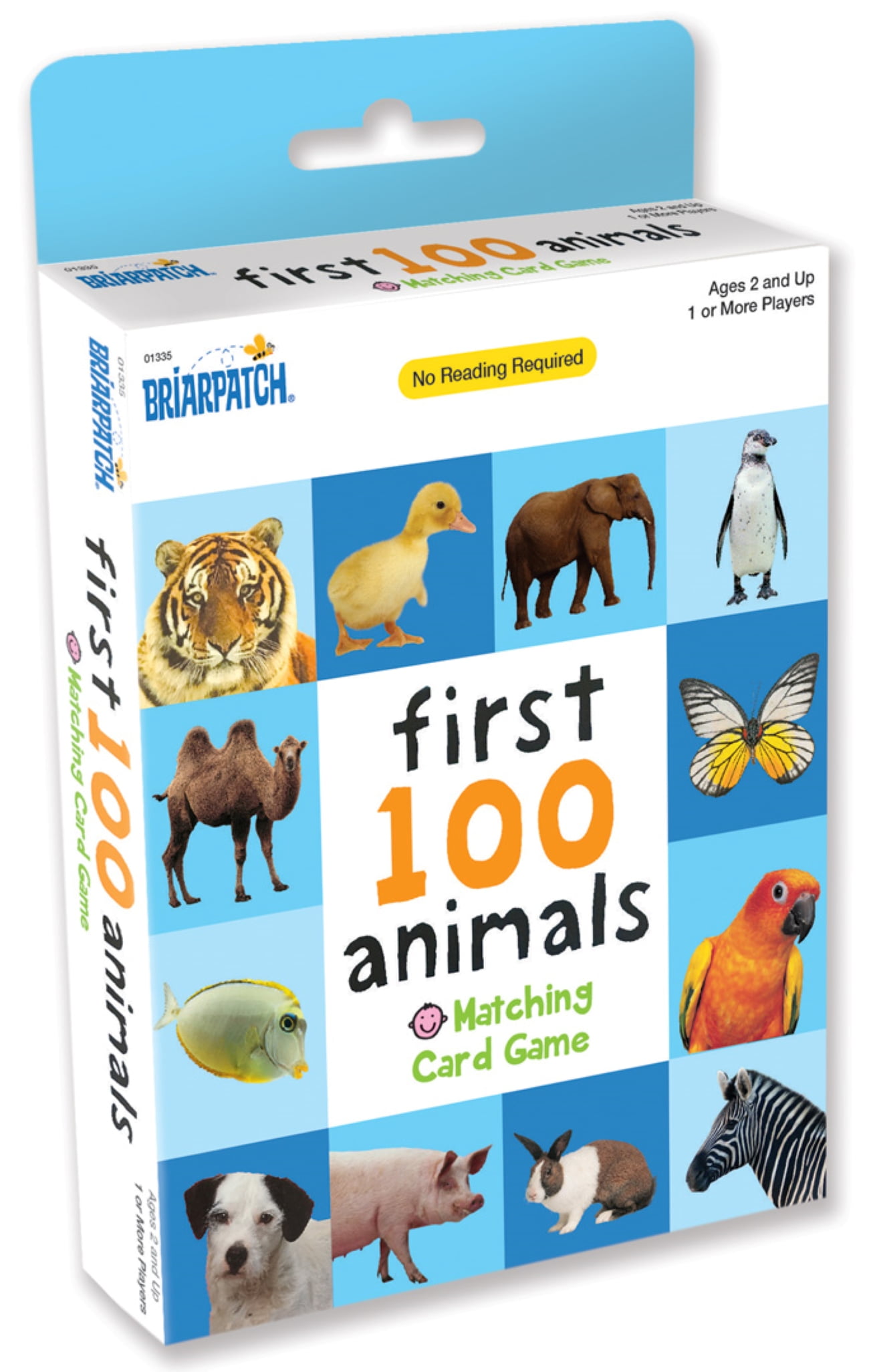 First 100 Animals Matching Card Game - Walmart.com